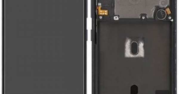 LCD Screen Display With Frame For Samsung Galaxy A51 5G Black | ORIGINAL