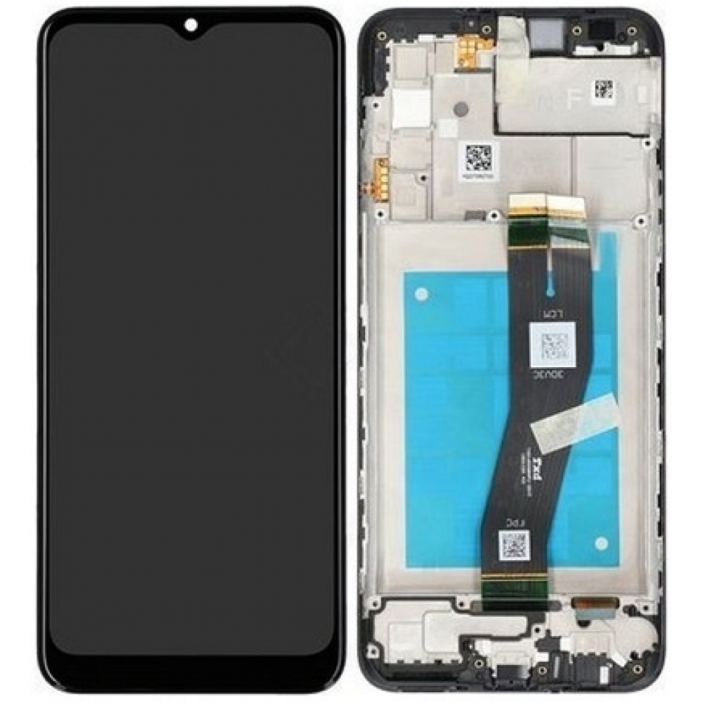 Samsung Galaxy A02s LCD Screen With Frame Module - Black