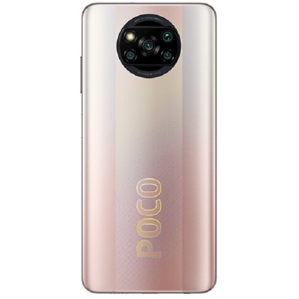 Xiaomi Poco X3 Pro Rear Housing Panel Metal bronze - Cellspare