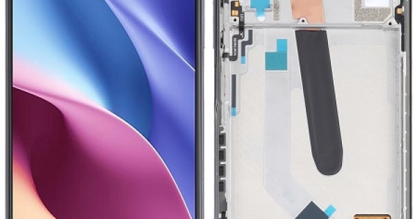 Xiaomi Mi 11i LCD Screen With Frame Celestial Silver - Cellspare