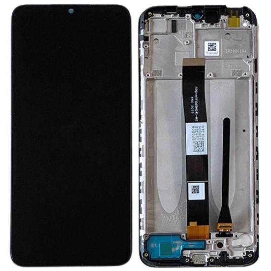 Xiaomi Poco C3 LCD Screen With Frame Module Black - Cellspare