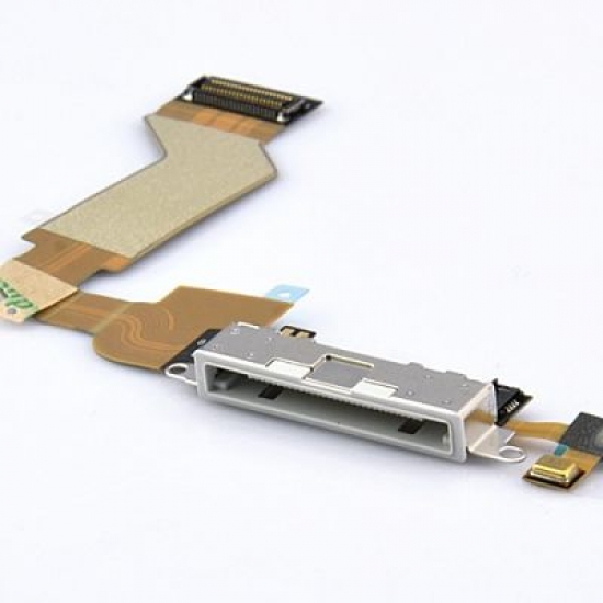 Apple iPhone 4 Charging Port Flex Cable White - Cellspare