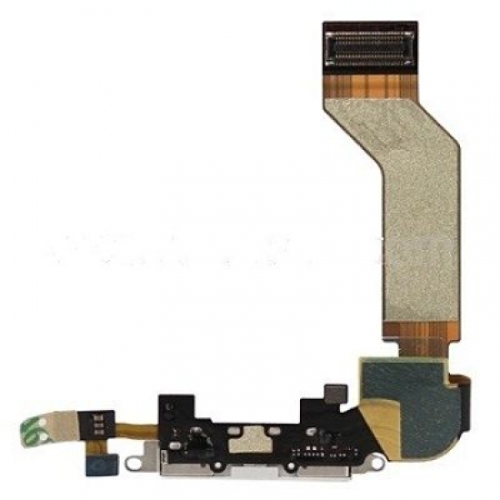 Apple iPhone 4 Charging Port Flex Cable White - Cellspare