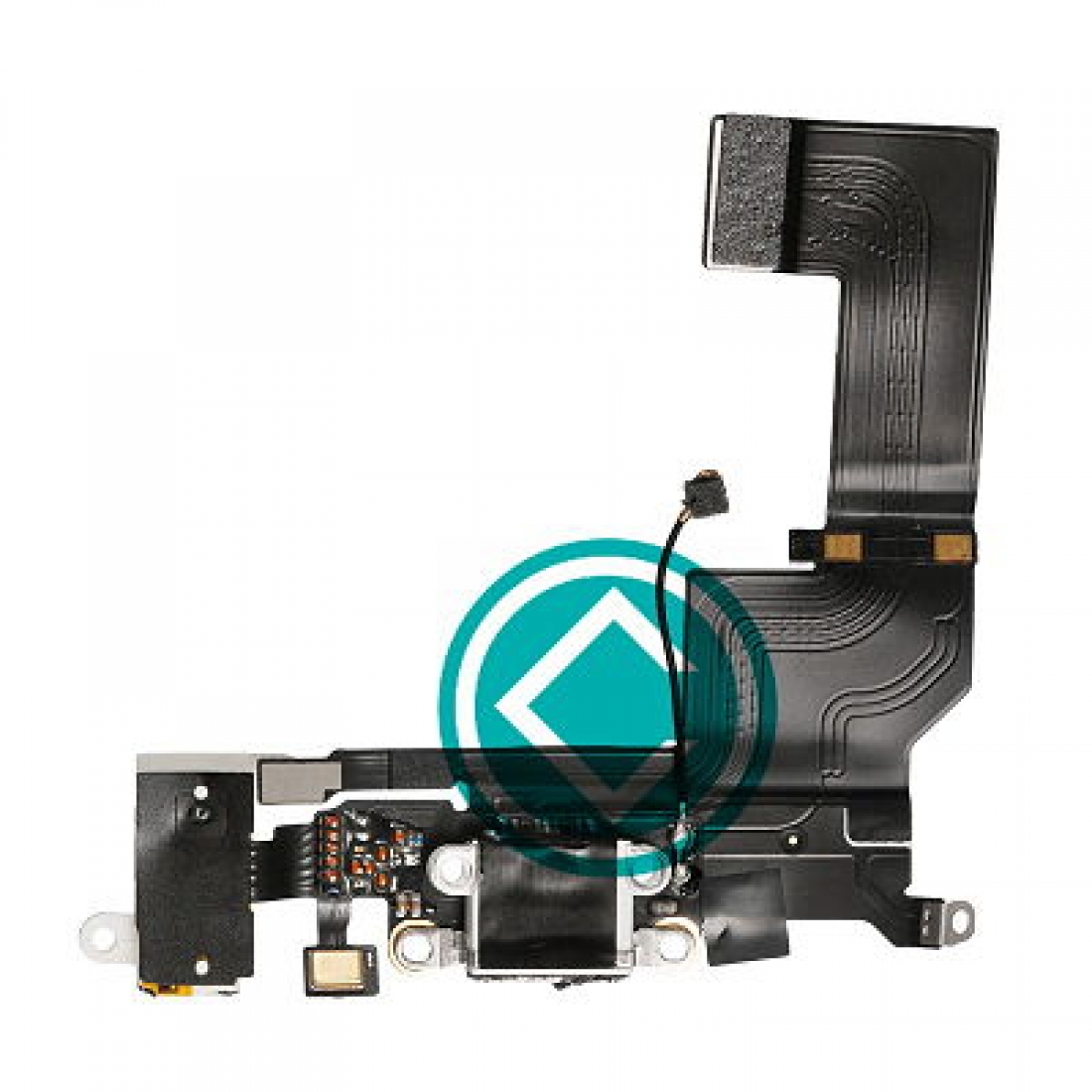 Apple iPhone SE Charging Port Flex Cable Replacement Black - Cellspare