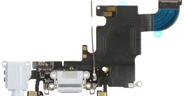 Apple iPhone 6S Charging Port Flex Cable White - Cellspare