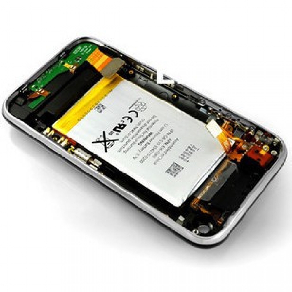 Apple iPhone 3GS Rear Housing With Flex Cable Black - Cellspare