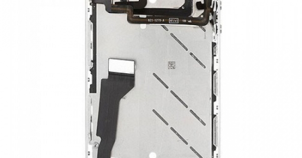 Apple iPhone 4G Middle Housing Panel With Parts Silver - Cellspare