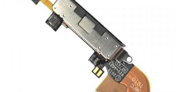 Apple iPhone 4 Charging Port Flex Cable Black - Cellspare