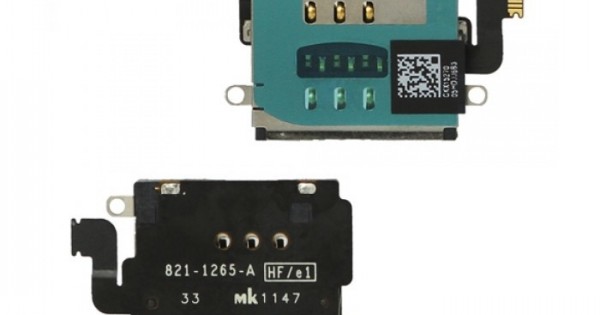 Apple iPad 3 Sim Card Reader Flex Cable Module Wifi+Cellular - Cellspare