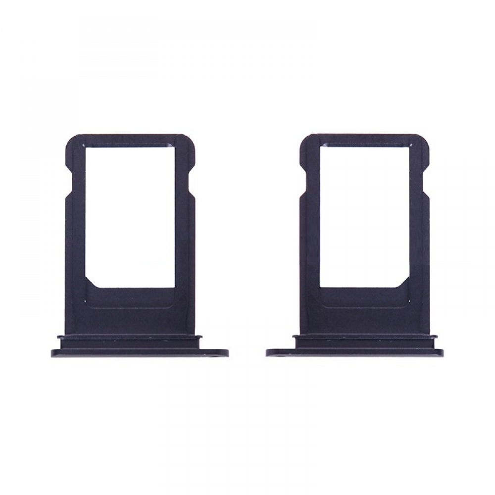 Apple iPhone 7 Sim Tray Black Replacement - Cellspare