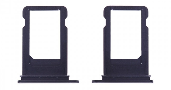 Apple iPhone 7 Plus Sim Card Holder Tray Black | ORIGINAL