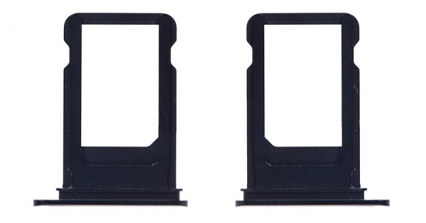 Apple iPhone 7 Sim Tray Neon Black Replacement - Cellspare