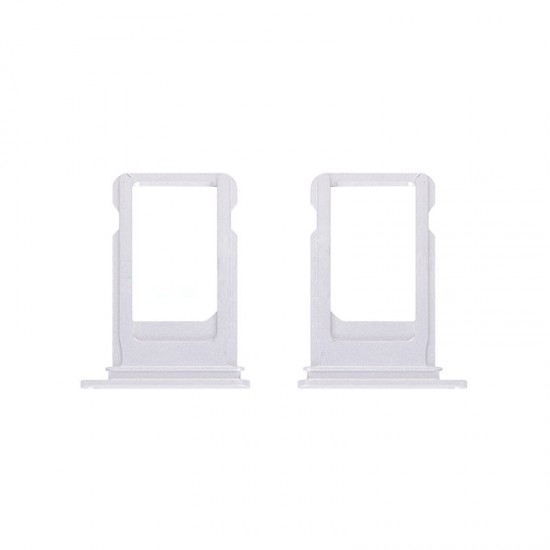 Apple iPhone 7 Sim Tray Silver Replacement - Cellspare
