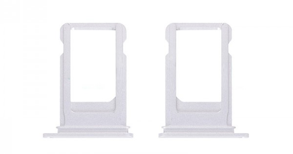 Apple iPhone 7 Sim Tray Silver Replacement - Cellspare