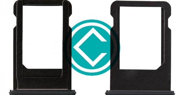 Apple iPhone 8 Plus Sim Tray Replacement Black - Cellspare