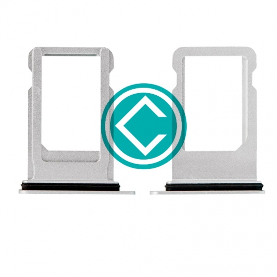 Apple iPhone 8 Sim Tray Replacement Silver - Cellspare