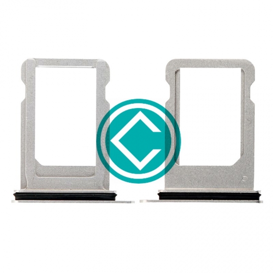 Apple iPhone X Sim Tray Replacement Silver - Cellspare