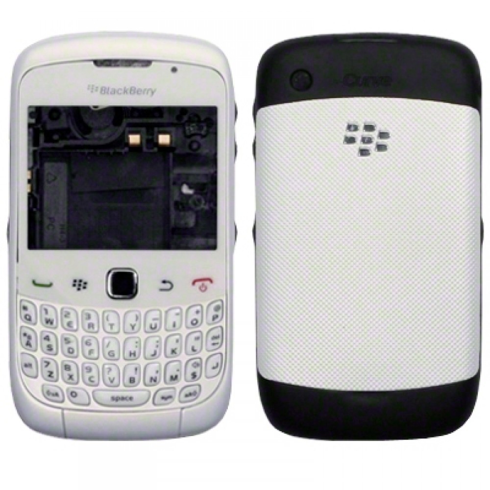 Blackberry 9300 Curve Complete Housing Panel Module White - Cellspare