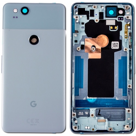 Google Pixel 2 Rear Housing Panel Blue Replacement - Cellspare