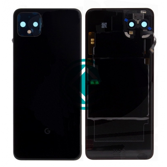 Google Pixel 4 XL Rear Housing Panel Black Replacement Mdoule - Cellspare