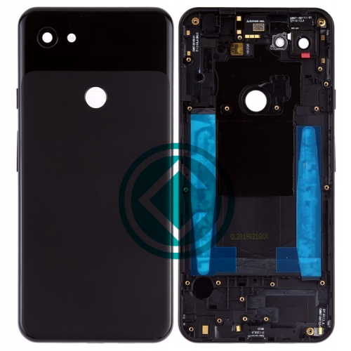 Google Pixel 3a XL Rear Housing Replacement Black - Cellspare