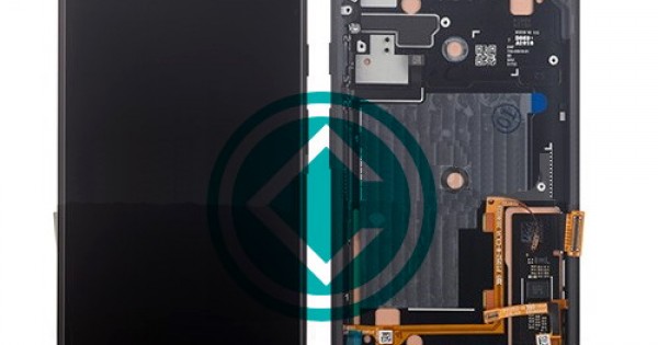Google Pixel 3 XL LCD Screen With Frame Black - Cellspare