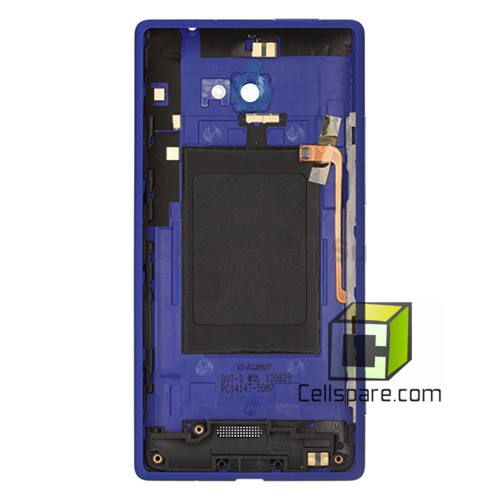 HTC 8X Rear Housing Panel Blue Replacement - Cellspare