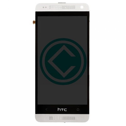 HTC One Mini LCD Screen With Front Housing Replacement White - Cellspare