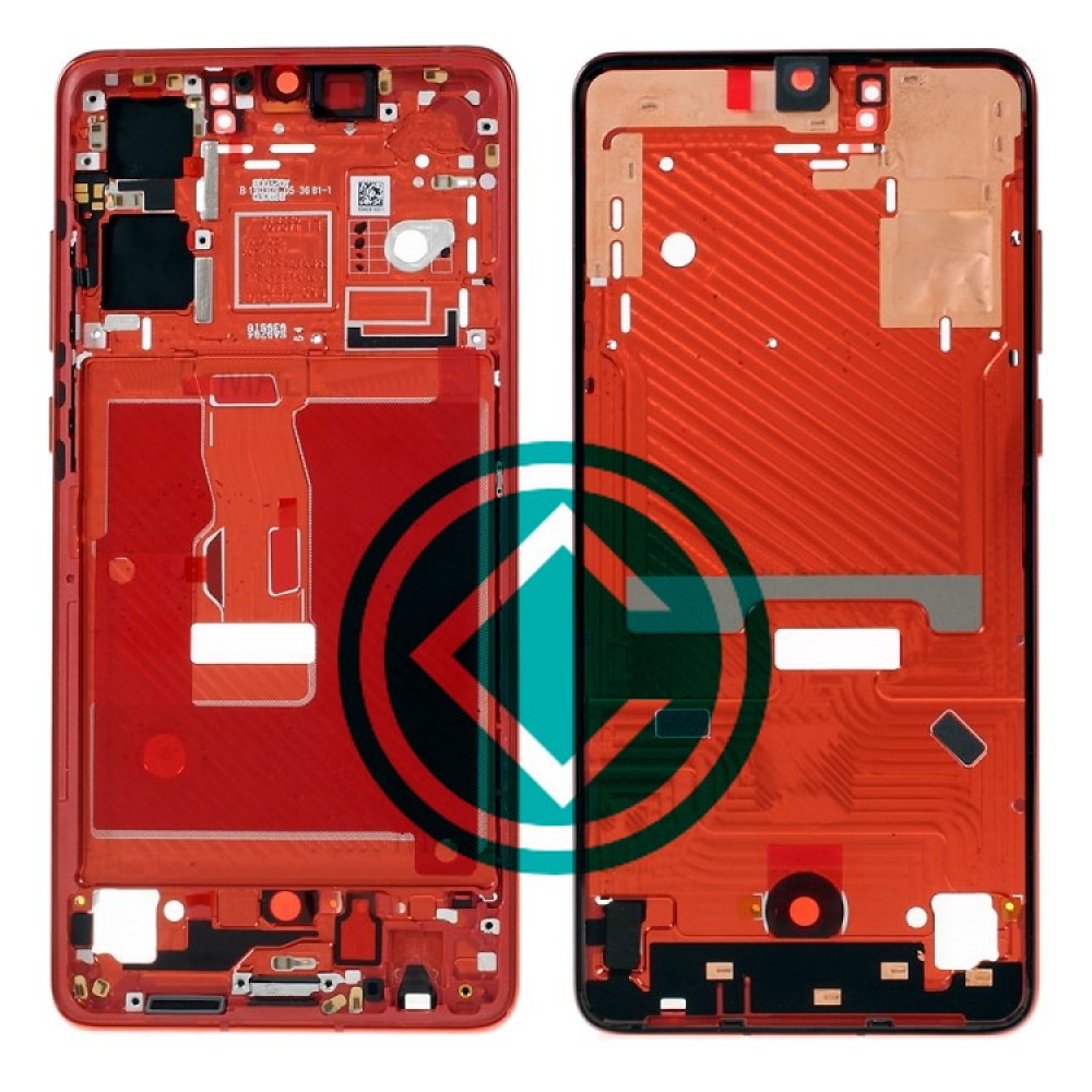 Huawei P30 Middle Frame Housing Panel Replacement Red - Cellspare