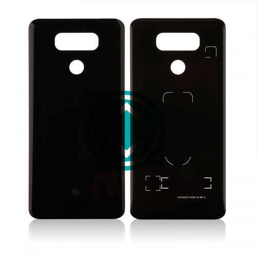 LG G6 Rear Housing Panel Battery Door + Camera Lens Module Black ...