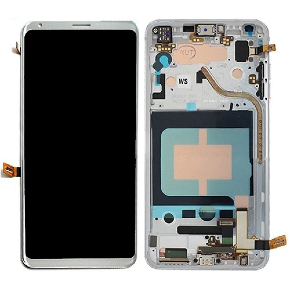 LG V30 LCD Screen Display Replacement Module Silver - Cellspare