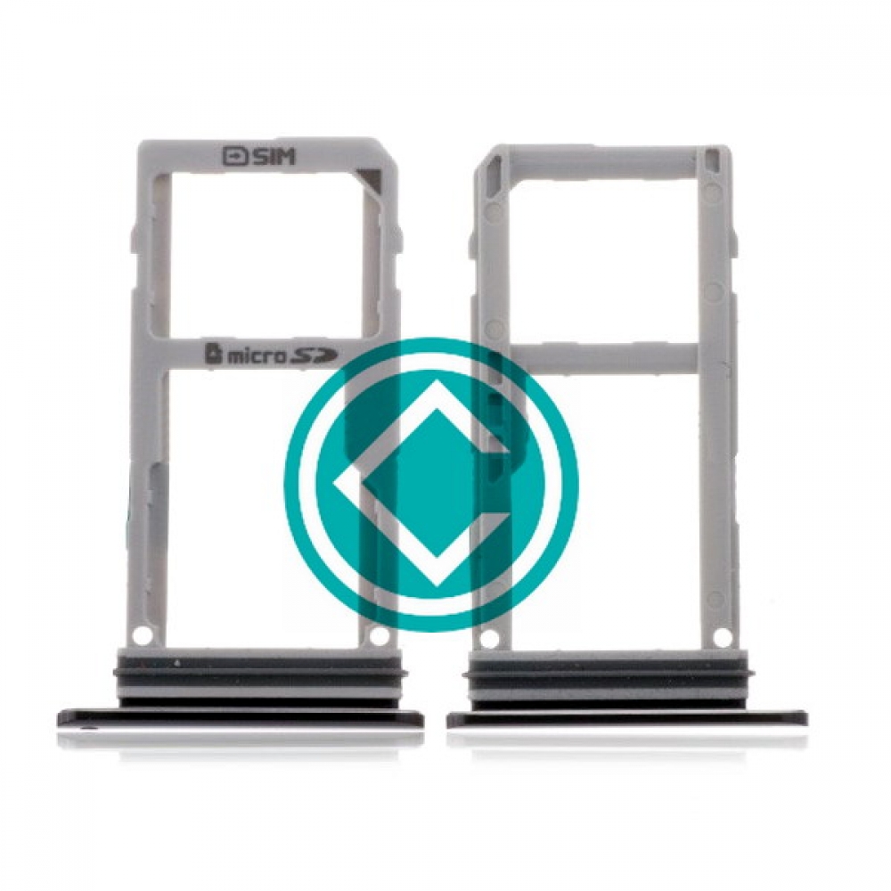 LG V30 Sim Card Tray Module Black - Cellspare