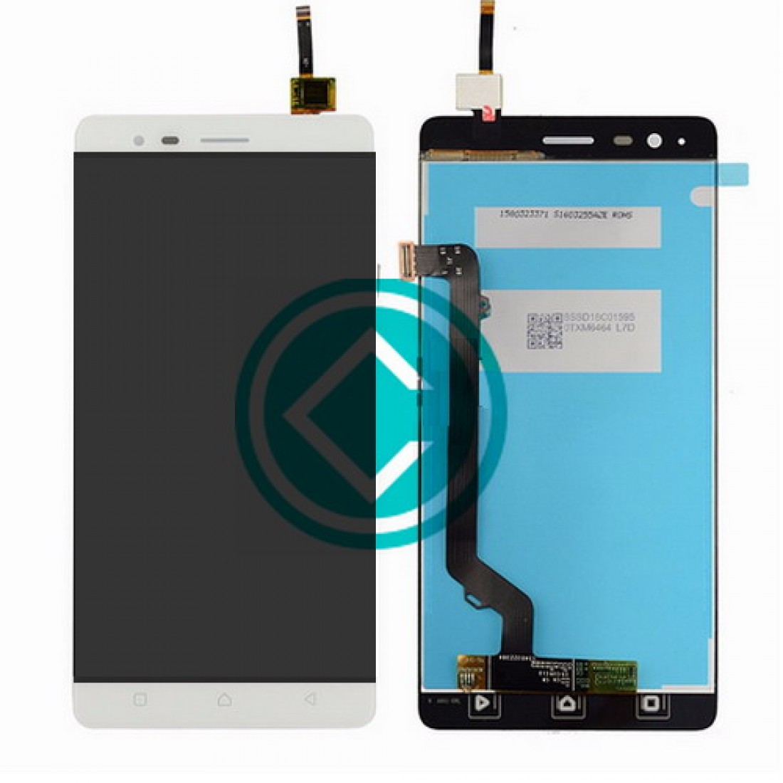 Lenovo K5 Note LCD Screen Display Replacement White - Cellspare