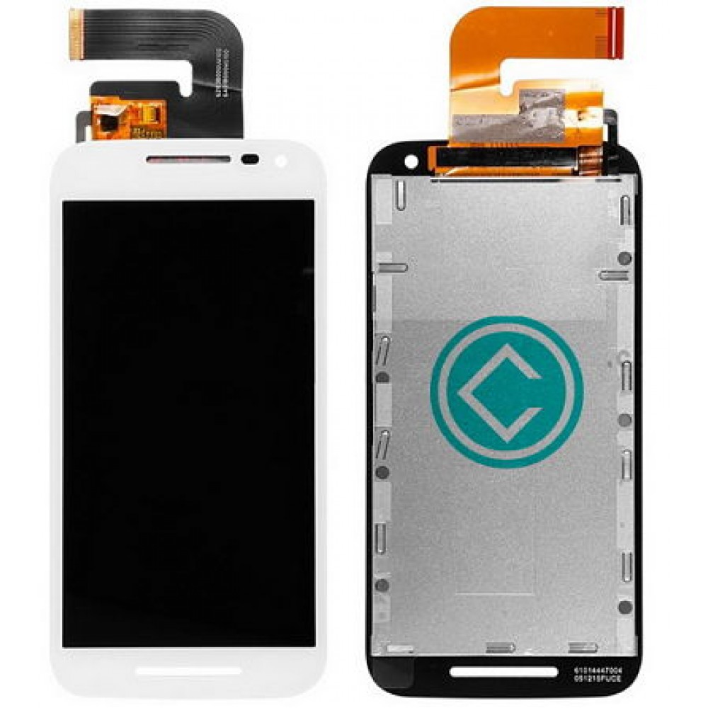 Motorola Moto G3 LCD Screen Display White - High Quality