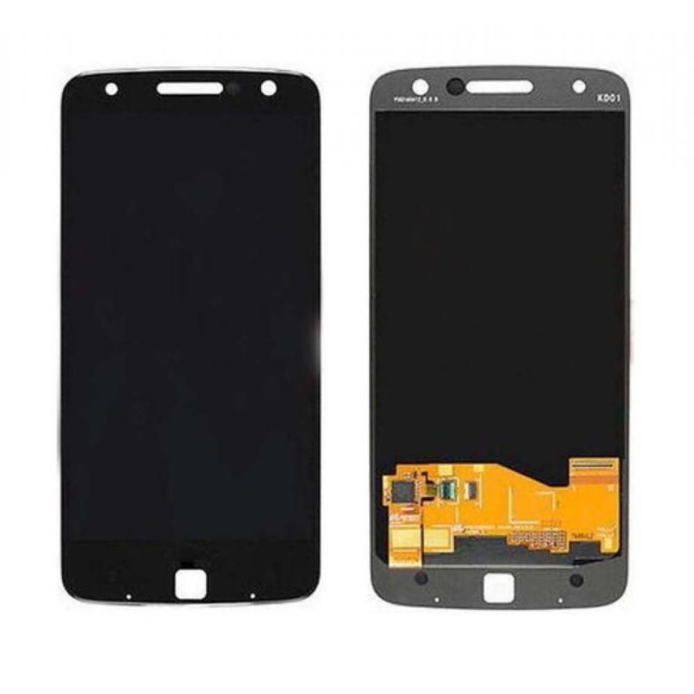 Motorola Moto Z Force LCD Screen Display Replacement Black - Cellspare