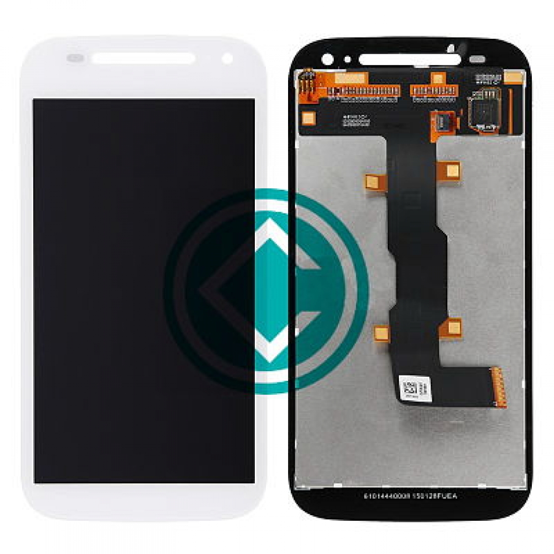 Motorola Moto E 2nd Gen LCD Screen Display Replacement White - Cellspare