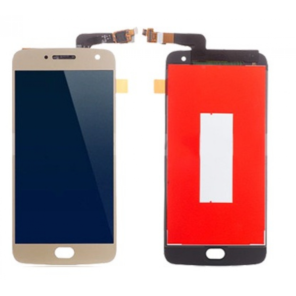 Motorola Moto G5 Plus LCD Screen Display Replacement Gold - Cellspare