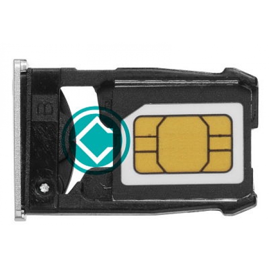 Motorola Nexus 6 Sim Tray Module Silver - Cellspare