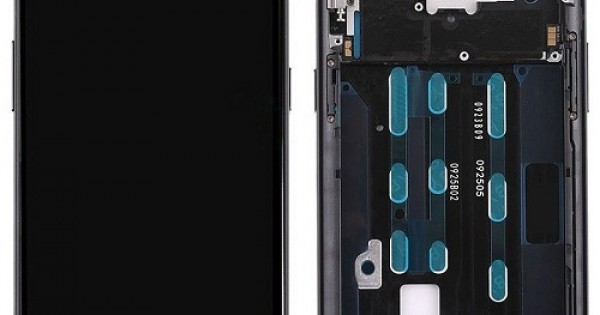 Oneplus 6T LCD Screen Display With Frame Module Black - Cellspare