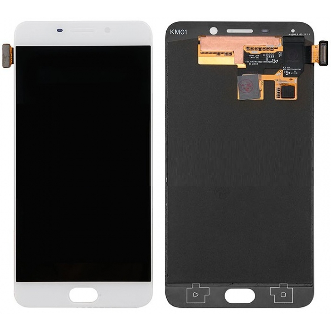 Oppo F1 Plus LCD Screen White Replacement Module - Cellspare