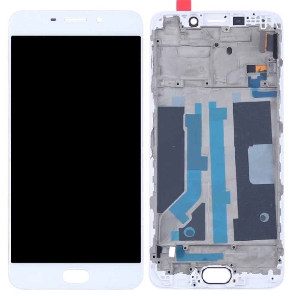 Oppo F1 Plus LCD Screen White Replacement Module - Cellspare