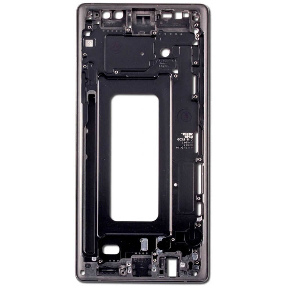 Samsung Galaxy Note 9 Middle Frame Housing Module Black - Cellspare