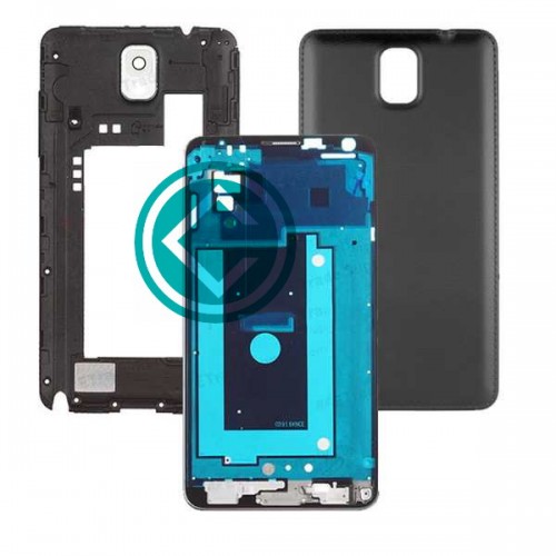 Samsung Galaxy Note 3 Complete Housing Panel Replacement Black - Cellspare