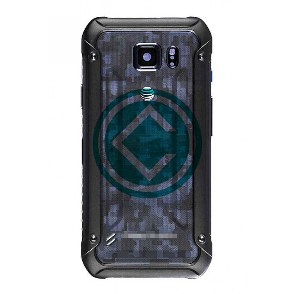 Samsung Galaxy S6 Active Rear Housing Panel Replacement Blue - Cellspare