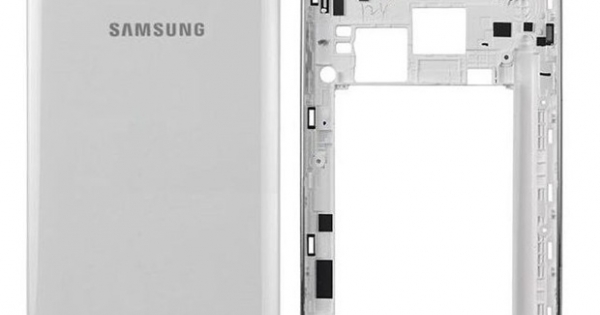 Samsung Galaxy Note 2 N7100 Rear Housing Panel Module White - Cellspare