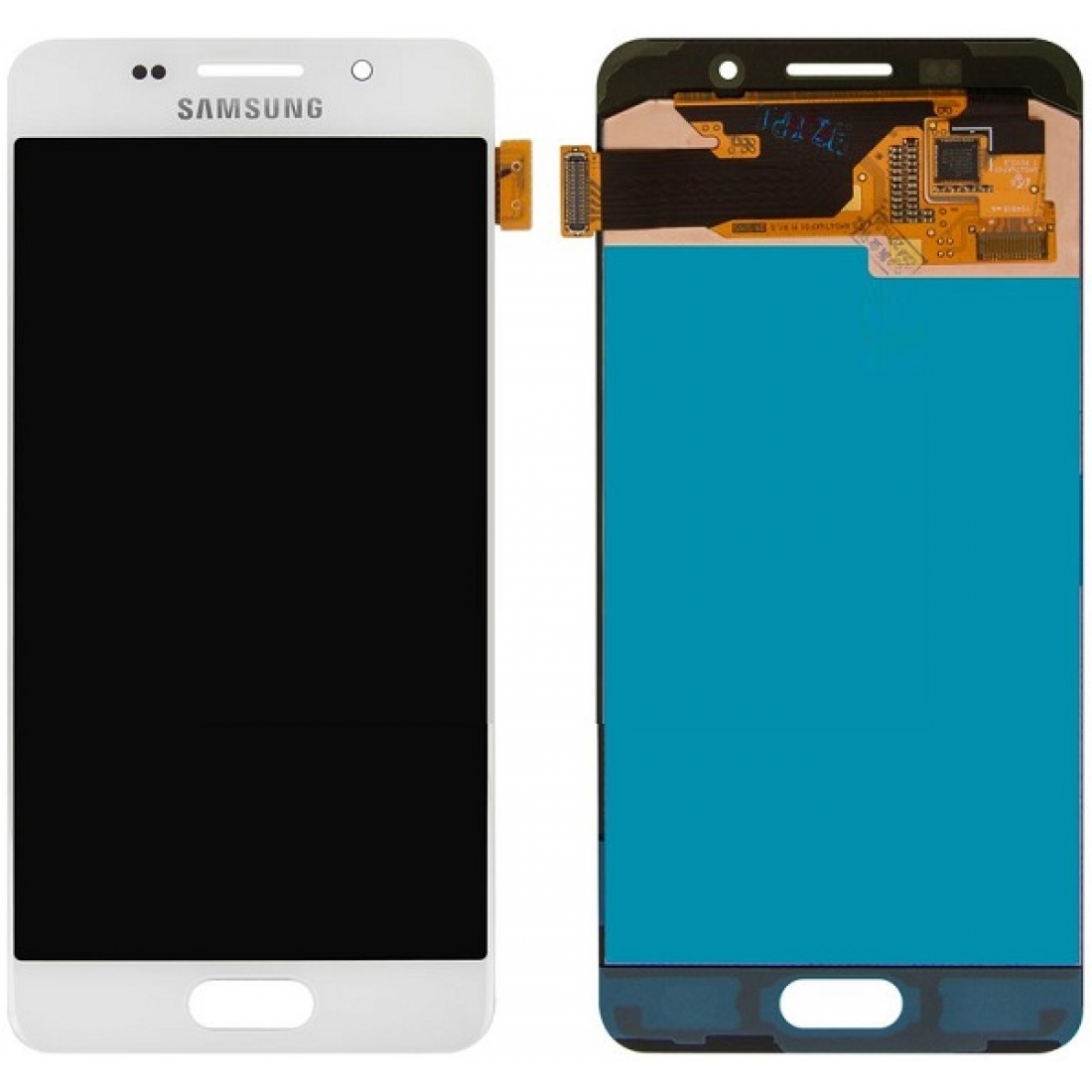 Samsung Galaxy A3 2016 LCD Screen White Replacement - Cellspare