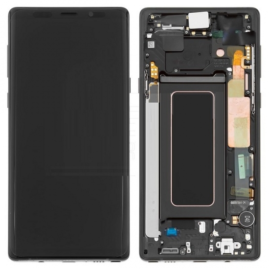 Samsung Galaxy Note 9 LCD Screen With Front Housing Module Black ...
