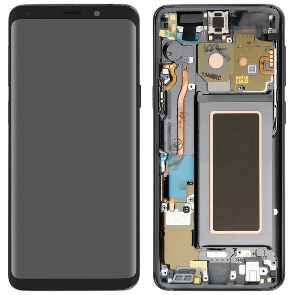 Samsung Galaxy S9 LCD Screen With Frame Black - Cellspare