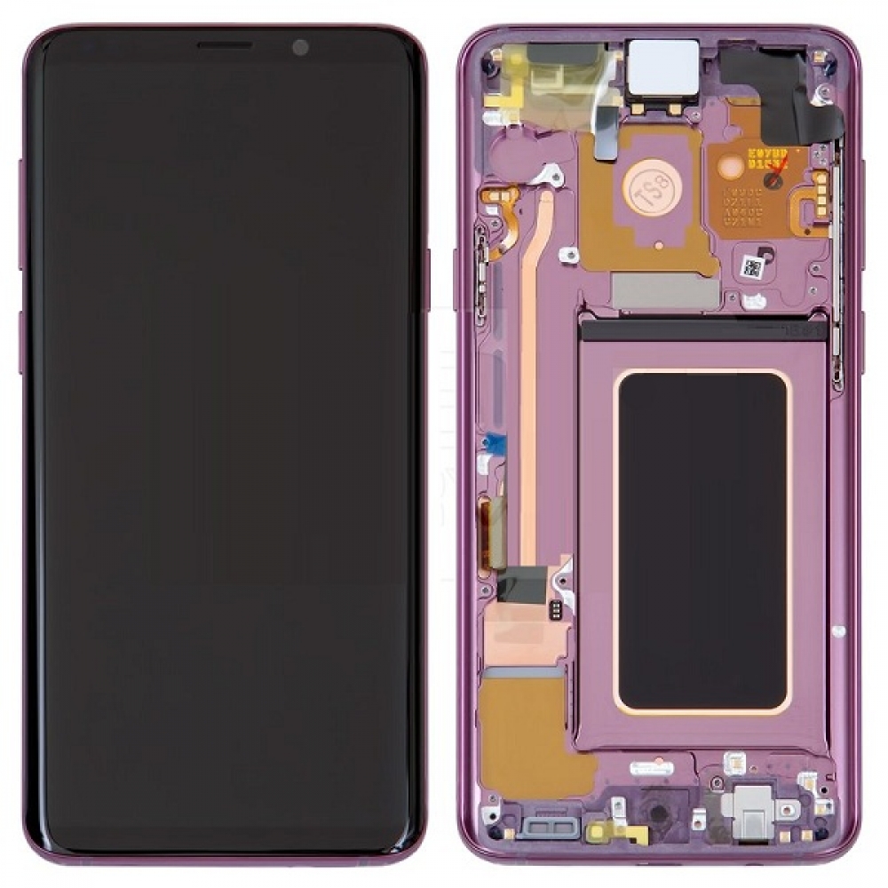 Samsung Galaxy S9 Plus LCD Screen With Front Housing Module Purple ...