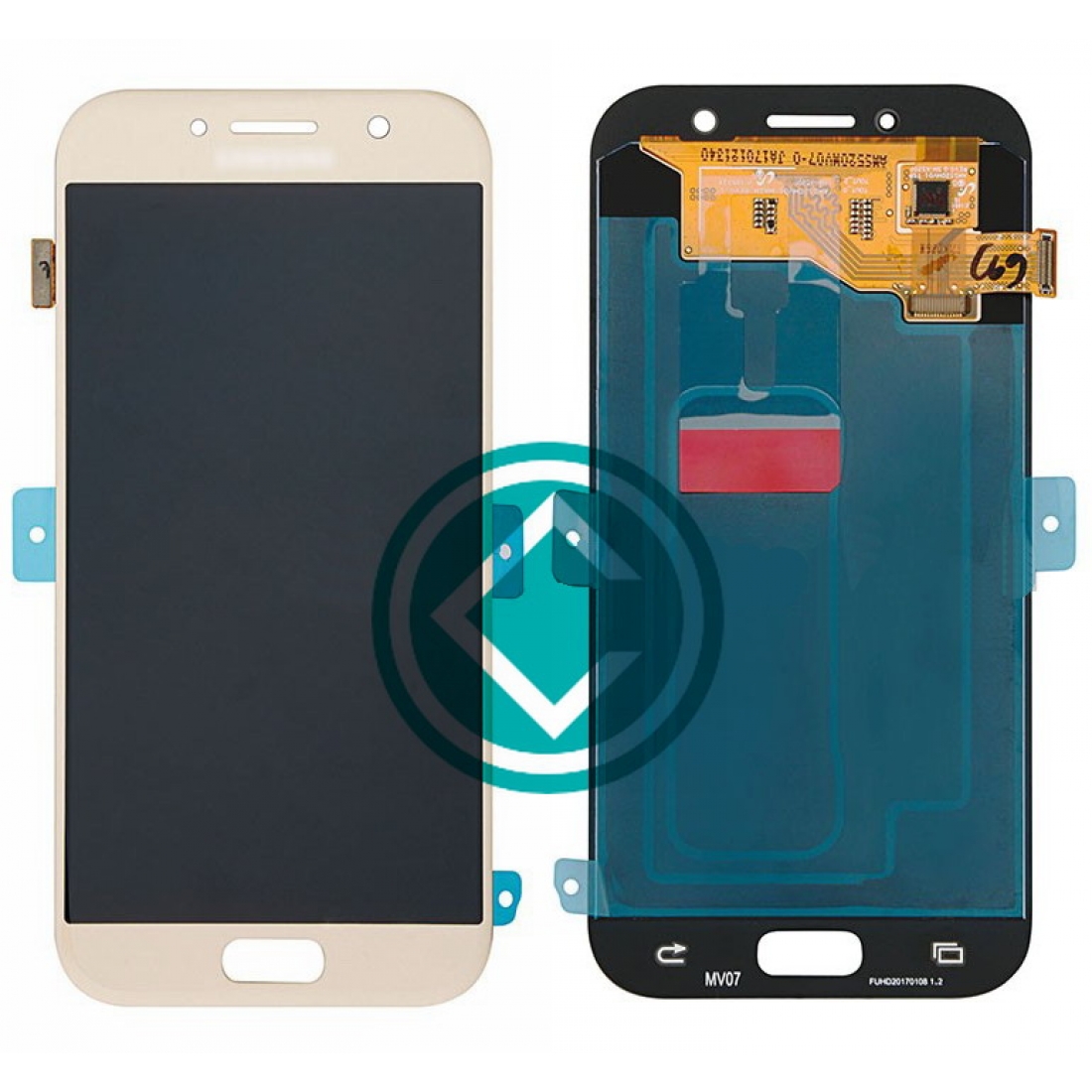 Samsung Galaxy A5 A520 LCD Screen Display Replacement Gold - Cellspare